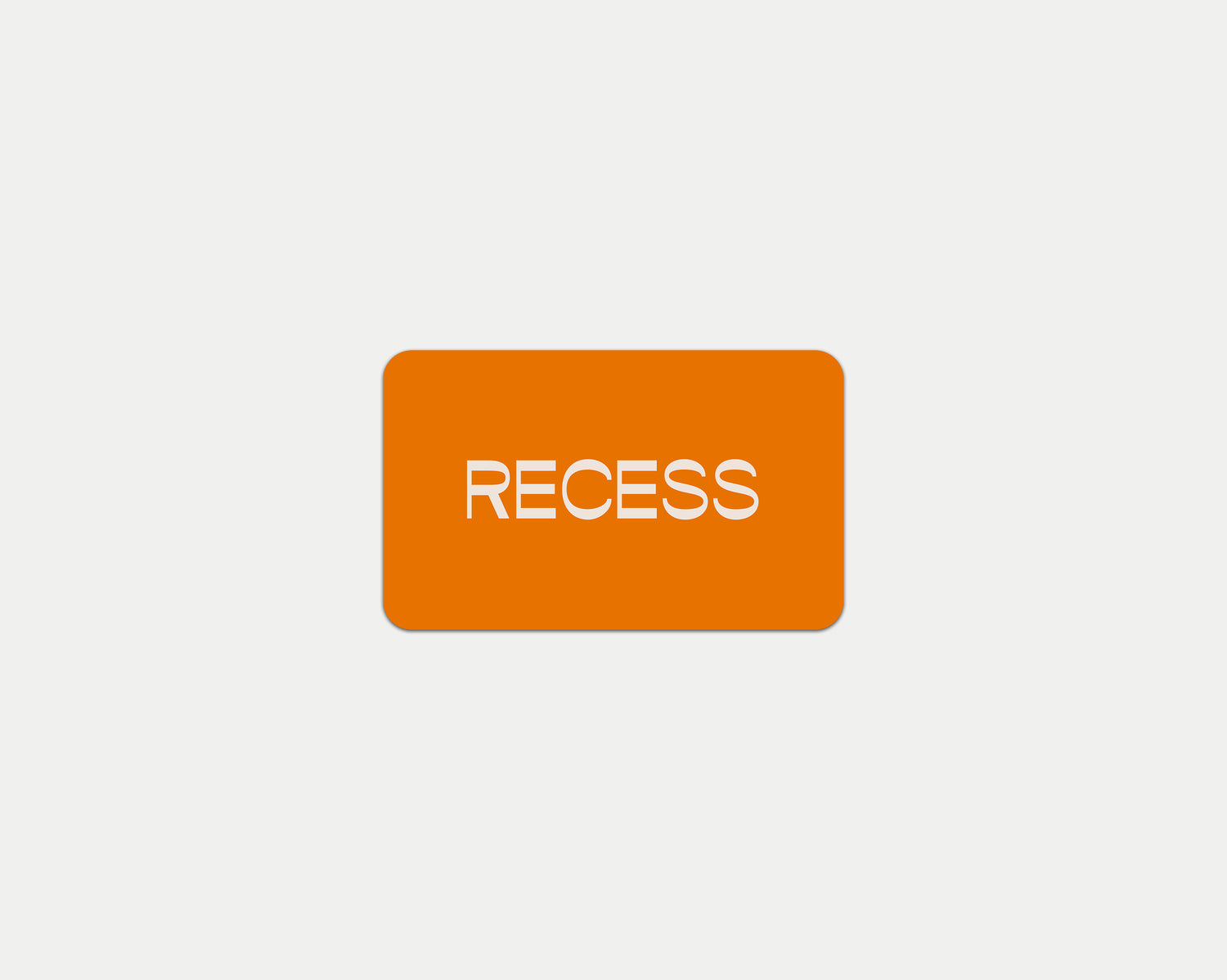 Recess Gift Card